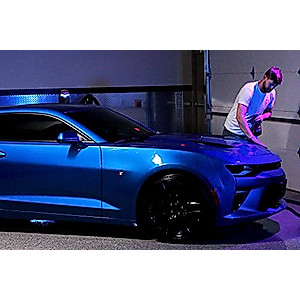 303 Products Clay Mitt - Synthetic Clay Replacement - Creates Ultra Smooth Surface - Faster and Easier Than Clay - Long Lasting, 1 Count (39013), Gray, Black