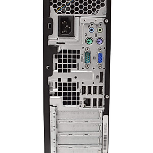 HP Elite Desktop, Intel Core i5 3.1GHz, 8GB RAM, 500GB HDD, Keyboard/Mouse, WiFi, 17in LCD Monitor, DVD, Windows 10 (Renewed)