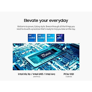 SAMSUNG 15.6" Galaxy Book3 Business Laptop Computer/Windows 11 PRO/16GB - 256GB/ 13th Gen Intel® Core™ i5 processor, 2023 Model, NP754XFG-KB3US, Silver