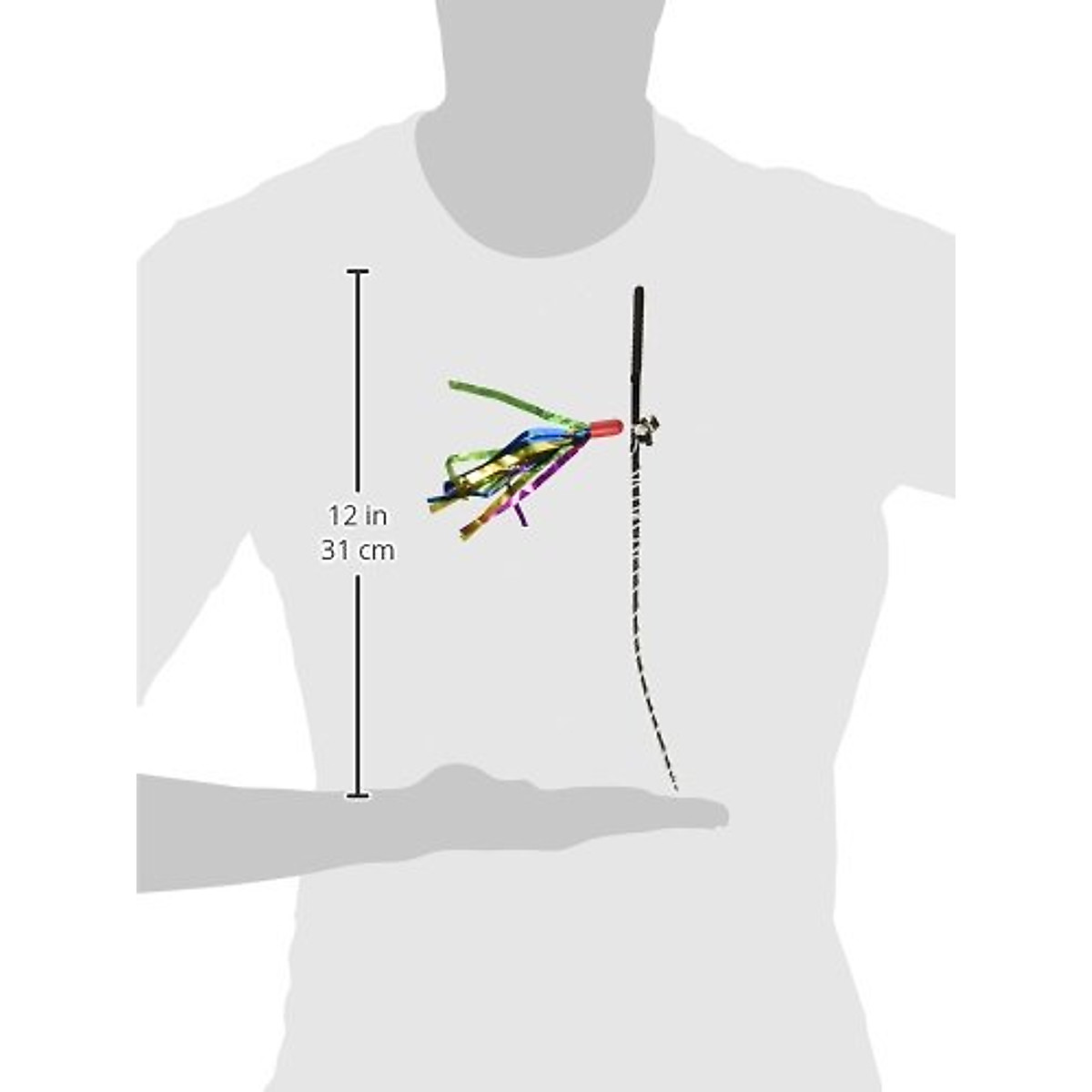 Ethical Mini Teaser Cat Toy Wands, Assorted