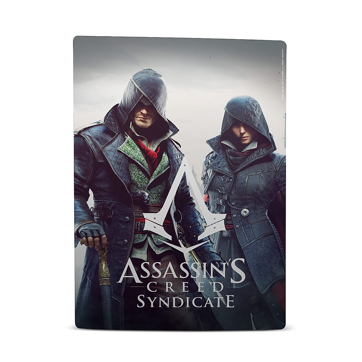 Head Case Designs Officially Licensed Assassin's Creed The Rooks Syndicate Graphics Vinyl Faceplate Sticker Gaming Skin Decal Cover Compatible With Sony PlayStation 5 PS5 Digital Edition Console