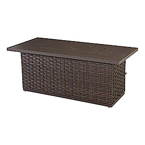 Better Homes & Gardens Harbor City Patio Fire Pit Dining Table