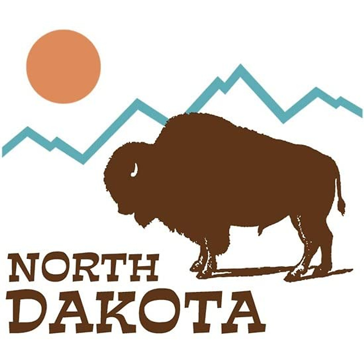 CafePress North Dakota Mug Ceramic Coffee Mug, Tea Cup 11 oz