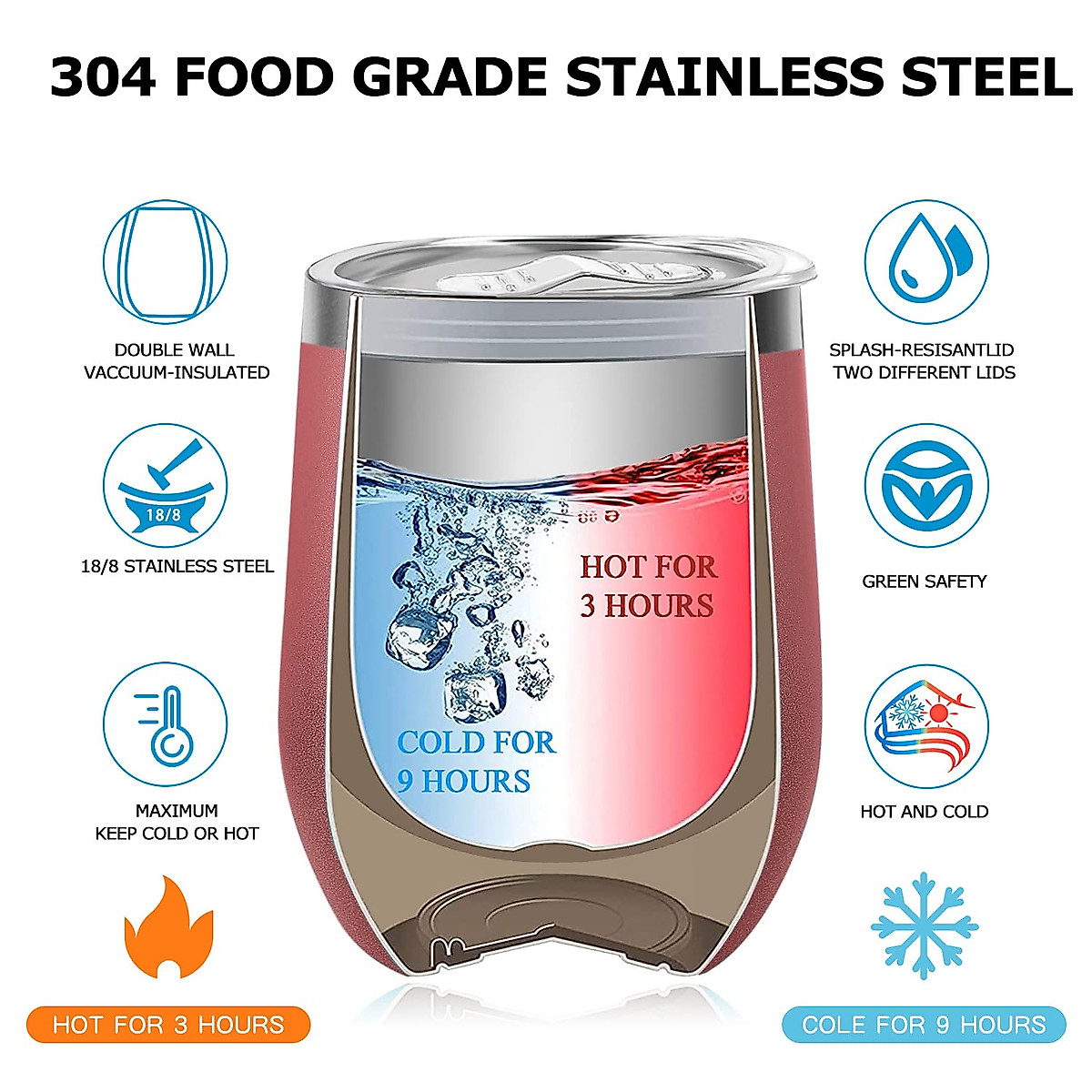 GENUINED Thank You Gifts | Birthday Gifts for Women | Thank You for Being Awesome | Employee Appreciation Gifts | 12 OZ Stainless Steel Insulated Tumbler with Straw