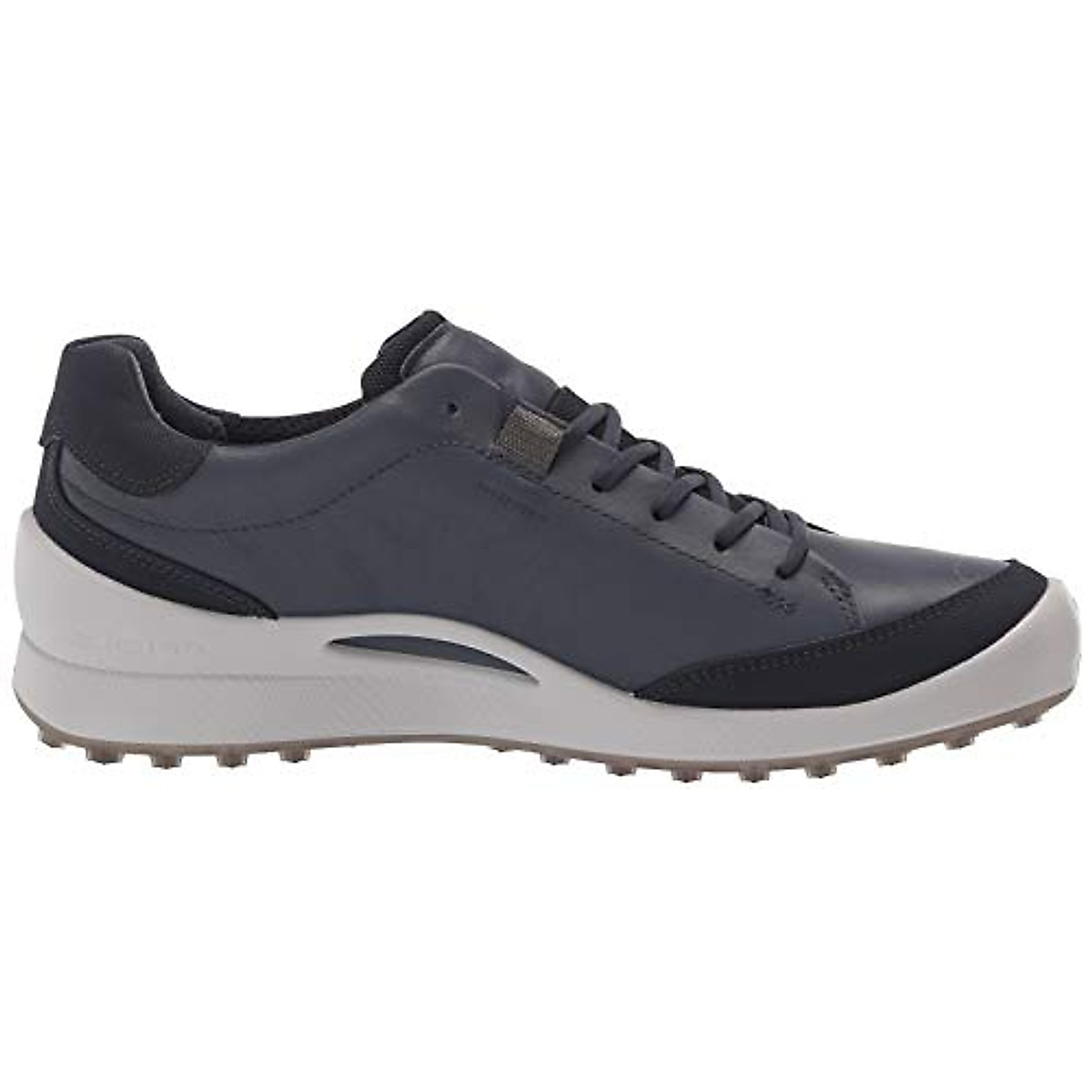 ECCO Men's Biom Hybrid Hydromax Water-Resistant Golf Shoe, Ombre/Buffed Silver/Night Sky, 9-9.5