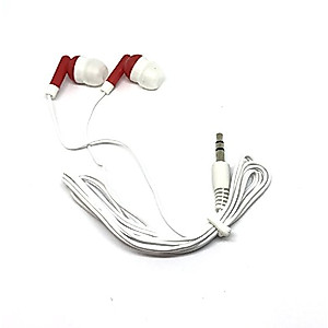 TFD Supplies Wholesale Bulk Earbuds Headphones 500 Pack for iPhone, Android, MP3 Player - Mixed Colors