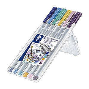 STAEDTLER Triplus Fineliner Triangular Pens, 0.3mm