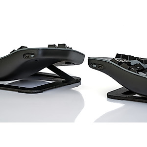 KINESIS Advantage360 Professional Split Ergonomic Keyboard - Bluetooth | Mechanical Switches | Fully Programmable Open Source | Contoured Shape | Adjustable Tenting | Backlit