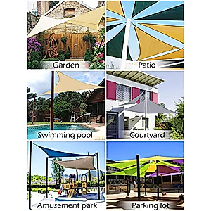 Shade Sail Hardware Kit, 304 Stainless Steel Sunshade Canopy Hardware Kit for Install Rectangle and Triangle Shade Sails Deck Garden Lawn Patio Outdoor Metal Sail Shade Pergola Kit (40PCS)