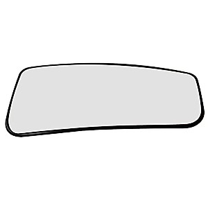 KYYET Passenger Right Side View Lower Wind Mirror Glass Fits for 2015-2020 F150 2017-2020 F250 F350 Heated Convex Towing Mirrors with Back Holder, Replace FL3Z17K707K