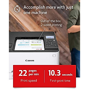 Canon Color Image Class LBP622Cdw -Wireless, Mobile Ready, Duplex Laser Printer, Compact Size - White