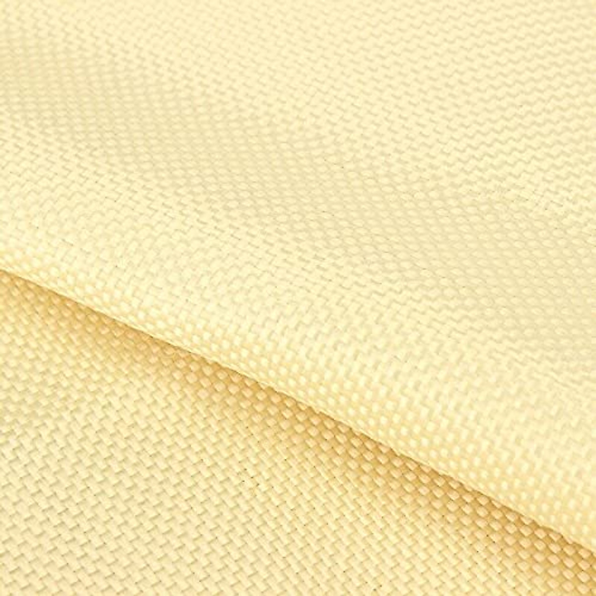 GatherTOOL 200gsm Fabric Woven Aramid Fiber Cloth Plain 100cm/39.4'' Width Yellow 100 * 30cm