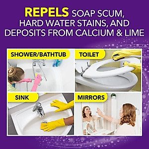 OxiClean Shower Guard Daily Shower Cleaner, 30 oz., Protects & Repels Stains