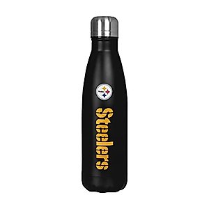 FOCO Pittsburgh Steelers NFL Wordmark Chill Water Bottle