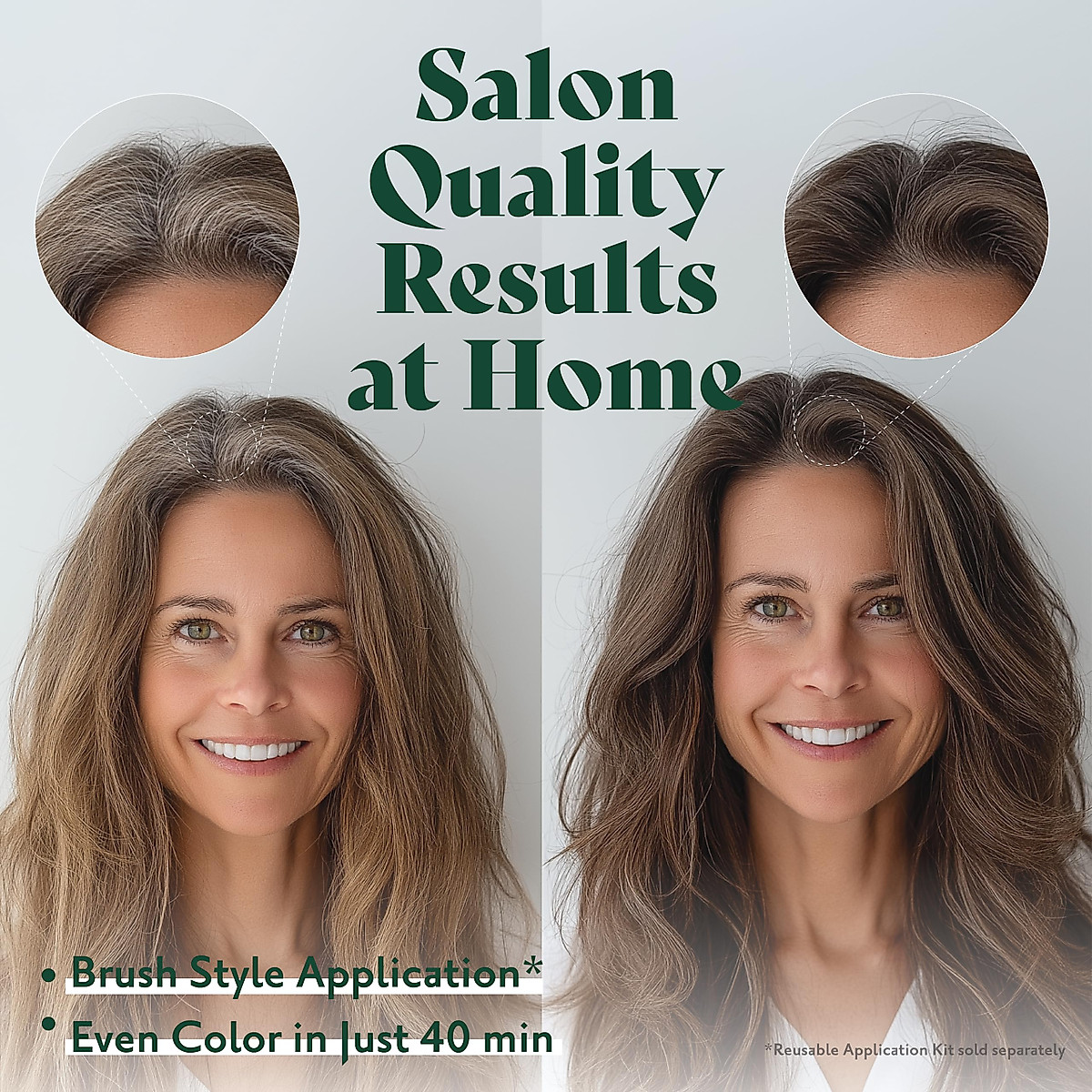 Herbatint Permanent Hair Dye For Women - 5D Light Golden Chestnut - For Up To 100% Gray Coverage of Resistant Gray Hair - Ammonia-Free, Alcohol-Free & Vegan - Salon Influenced Hair Color 5.75 fl oz