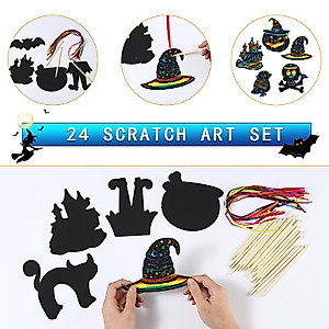 veduta 192Pcs Halloween Favors Stationery Gift Set, Trick or Treat Gifts for Kids, 24 Pack Halloween Party Favors for Kids Classroom Prizes Bulk Halloween School Supplies Goodie Bag Stuffers Fillers.