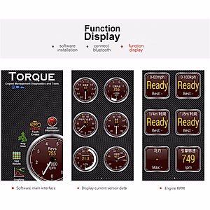 OBD2 Scanner WiFi for Android iOS(iPhone iPad), Launchh OBDII Auto Diagnostic Scan Tool, Car Diagnostic Scanner, Car Error Code Reader Elm327 OBD