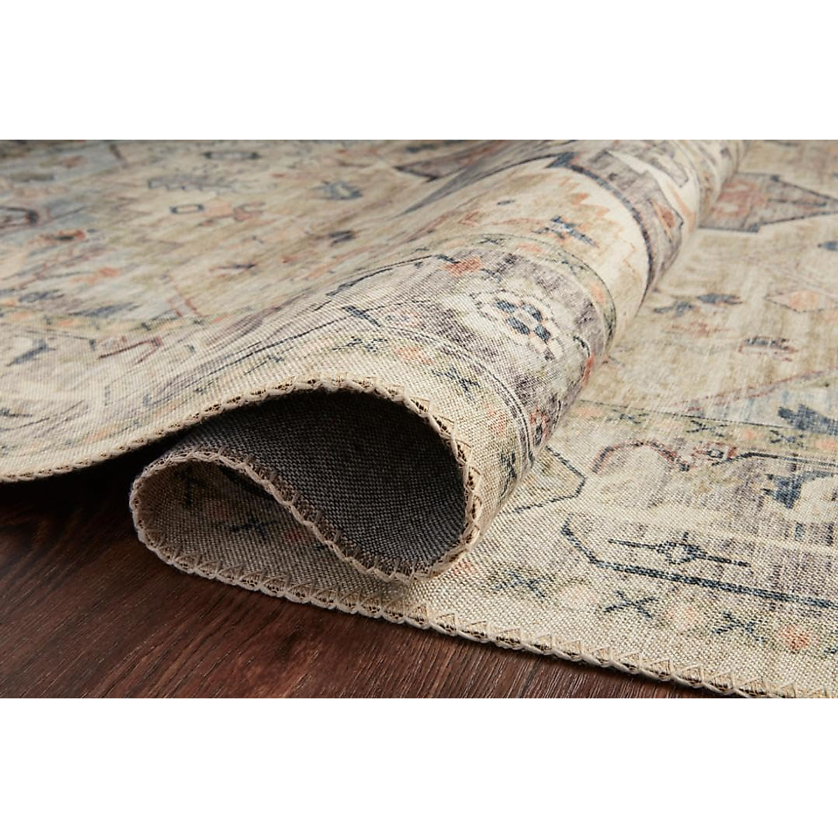 Loloi II Hathaway Multi/Ivory 5'-0" x 7'-6" Area Rug