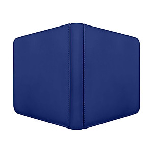 Ultra Pro E-15740 Ultra Pro-12 Pocket Zippered Pro Binder-Blue (Blue)