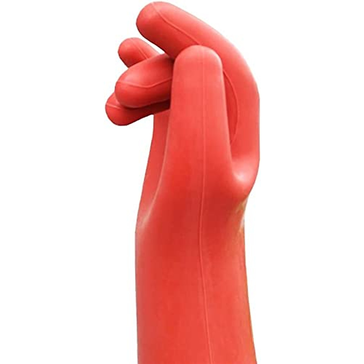 DJDEEK Electrical Insulated Lineman Rubber Gloves Electrician High Voltage Hand Shape Waterproof Safety Protective Work Gloves 12KV Insulating for Man Woman