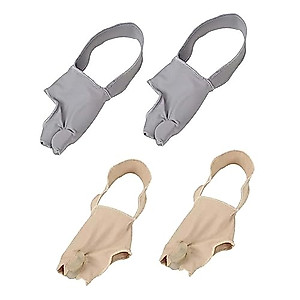 Lurrose Pedicure Stand 2 Pairs Split Foot Protector Bunion for Women Wrist Guard Splint Wrist Brace Thumb Brace Tool Stand Night Splint Hallux Valgus Correcting Socks Thumb Splints