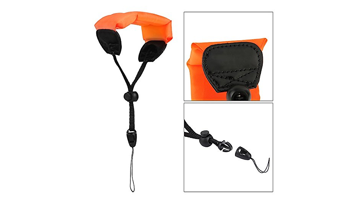 Waterproof Camera Float Strap: Secure GoPro, Keys & More!