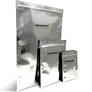 Faraday Defense 5pc Kit NEST-Z Faraday Bag EMP/Solar-Flare Prepper Ultra Thick - Military Grade Design, Superior Shielding Performance, Phones - Radios - Hard Drives - Tablets - Laptops Made in USA