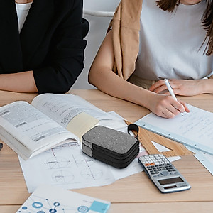 Labels Makers Case Compatible with Phomemo D30 Label Maker/Memoking D30 label maker/NiiMbot D11, Mini Labeler Printer Carrying Bag Organizer with Pockets for Tape Paper Roll and Accessories, CASE ONLY