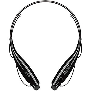 iLive Bluetooth Neckband Earbuds, Include 3 Sets of Ear Tips and Micro-USB to USB Cable, Black (IAEB18B)