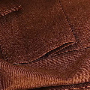 Women's Straw Tote Bag Handbags Beach Bag Exquisite Woven Fashion Large Rectangle Top Handle Bag Shopper Bag (Coffee Color)