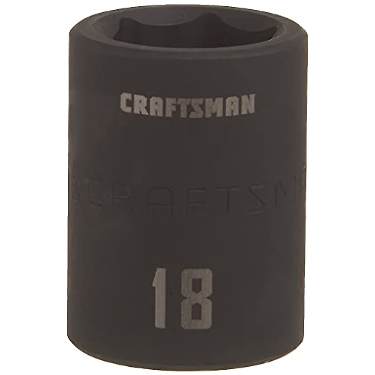 CRAFTSMAN Shallow Impact Socket, Metric, 1/2-Inch Drive, 18mm (CMMT15866)