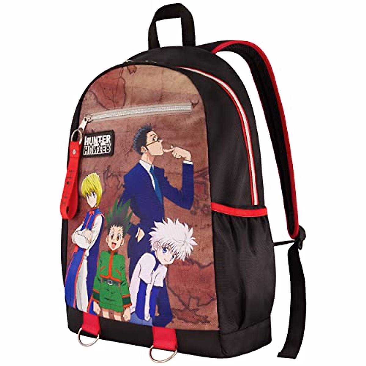 Hunter x Hunter 13 Inch Sleeve Laptop Backpack, Padded Computer Bag for Commute or Travel, Multi, One Size