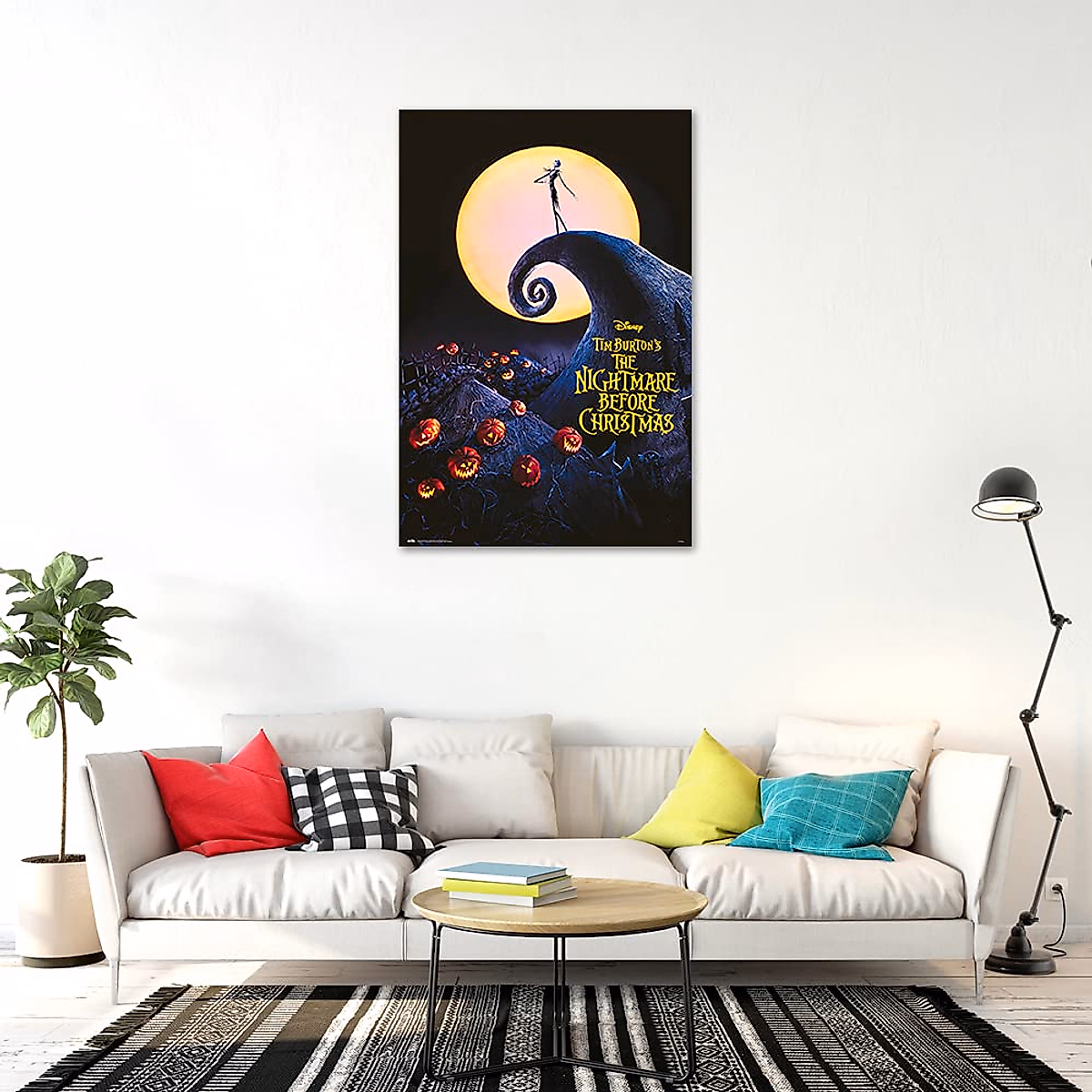 The Nightmare Before Christmas - Movie Poster (Key Art) (Size: 24" x 36")