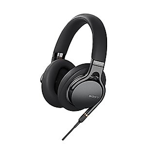 Sony MDR1AM2 Wired High Resolution Audio Overhead Headphones, Black (MDR-1AM2/B), 9.2 x 4.4 x 10.2 inches