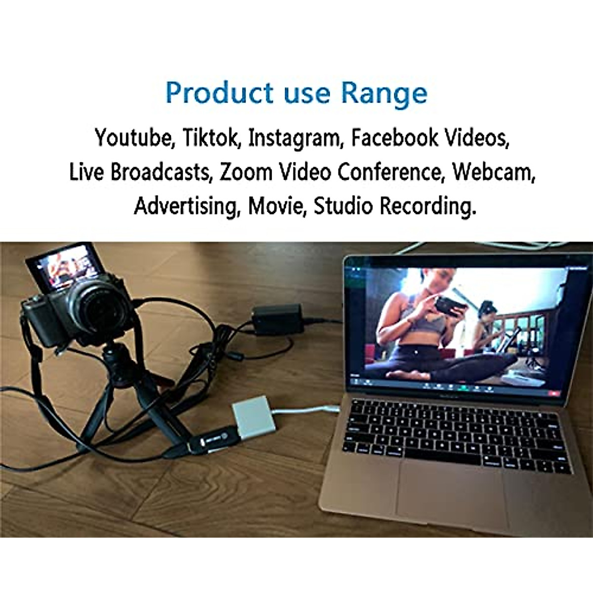 F1TP ACK-E18 AC Power Supply Adapter DR-E18 DC Coupler Kit for Canon EOS Rebel T6i T7i SL2 SL3 RP R10 T6s T8i 77D 200D 250D 750D 760D 800D 850D Cameras.