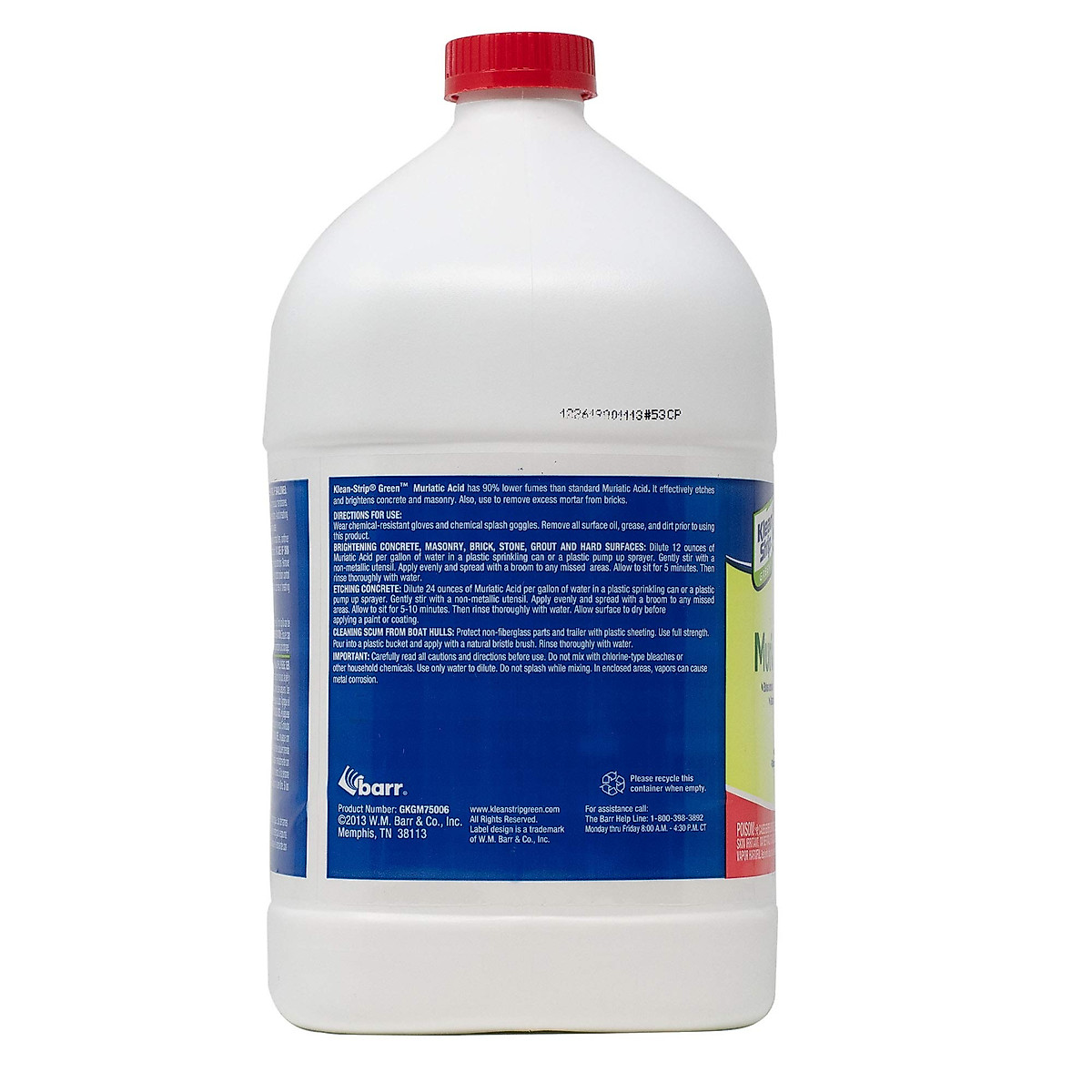 Klean-Strip Green GKGM75006 Safer Muriatic Acid 1Gal (Pack of 1)