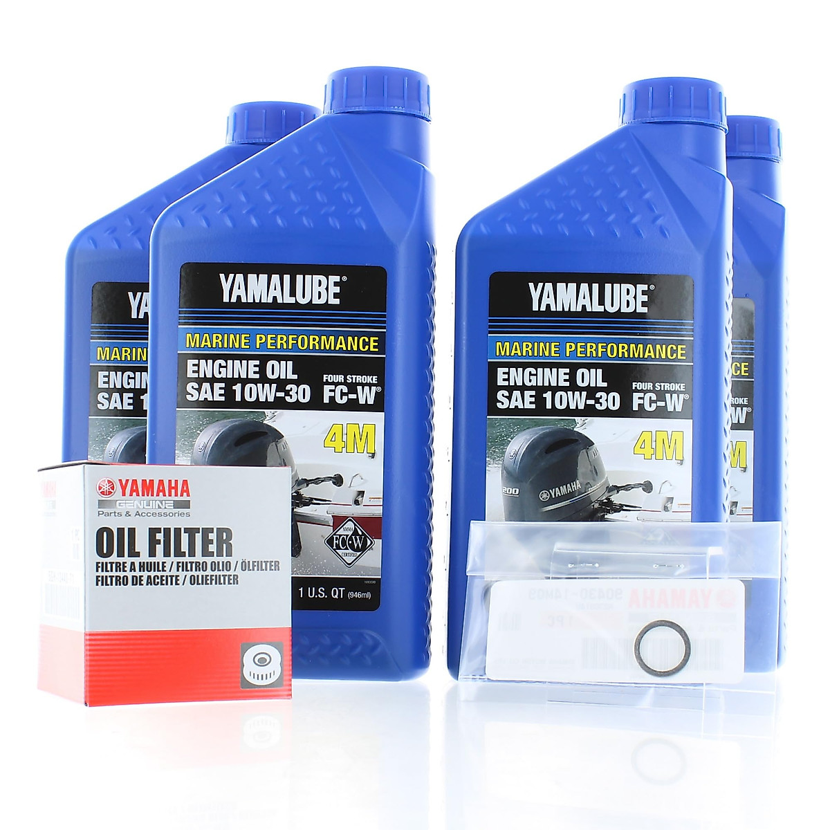 Yamaha Yamalube LUB-MRNMD-KT-11 Outboard Oil Change Kit