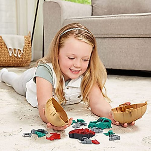 VTech Switch and Go Hatch and Roaaar Egg Triceratops Race Car Green