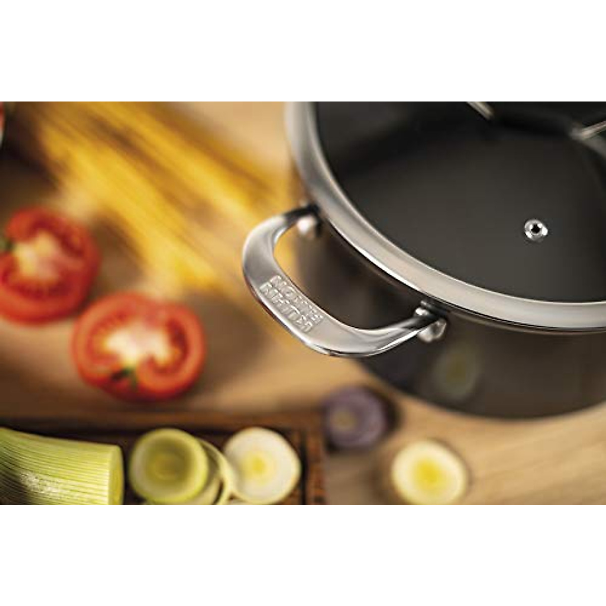 Kuhn Rikon Easy Pro Non-Stick Dutch Oven with Glass Lid, 5 litre/24 cm