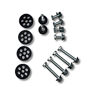 AllTek Mini-Split Air Conditioner Bracket, Outdoor Wall Mounted Heavy Duty Bracket for Outdoor Ductless AC, Heat Pumps, Condenser Units 9000-36000 BTU - 440 LBS