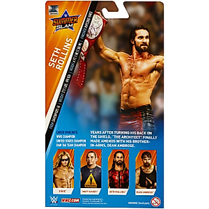 WWE Summerslam Elite Collection Seth Rollins Action Figure