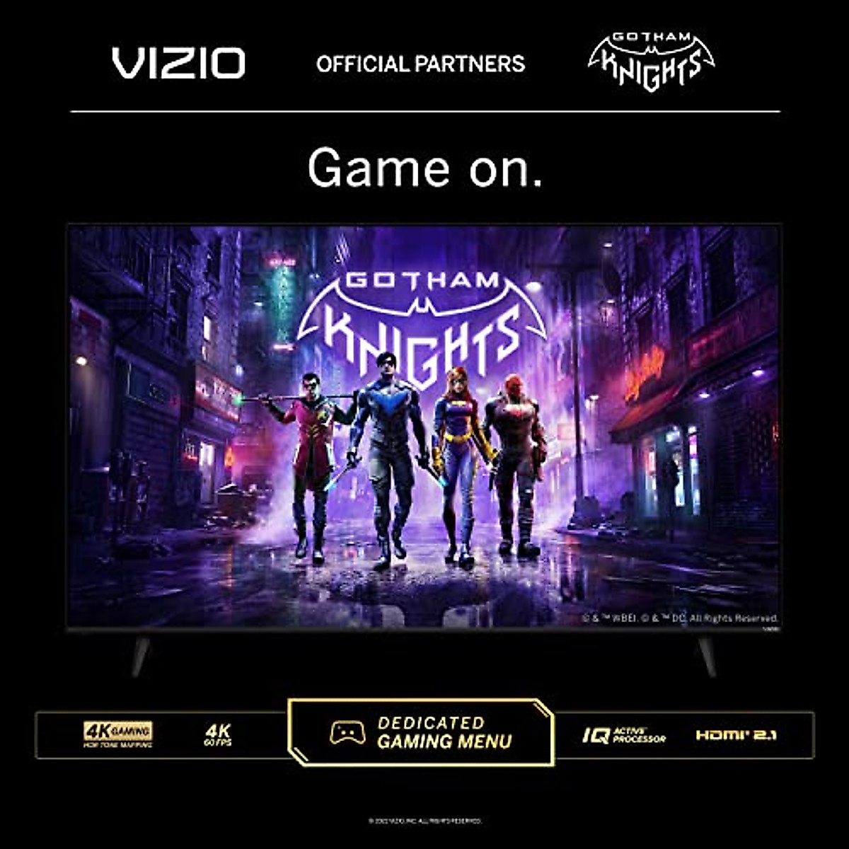 VIZIO 65-Inch M-Series 4K QLED HDR Smart TV with Voice Remote, Dolby Vision, HDR10+, Alexa Compatibility, VRR with AMD FreeSync, M65Q6-J09, 2022 Model