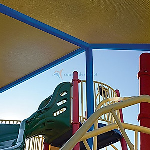 TANG Sunshades Depot 8'x15' Shade Cloth 180 GSM HDPE Brown Fabric Roll Up to 95% Blockage U*V Mesh Net for Outdoor Backyard Garden Plant Barn Greenhouse