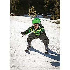 Giro Launch Plus Kids Ski Helmet - Snowboard Helmet for Boys & Girls - Purple Penguin - S (52-55.5 cm)