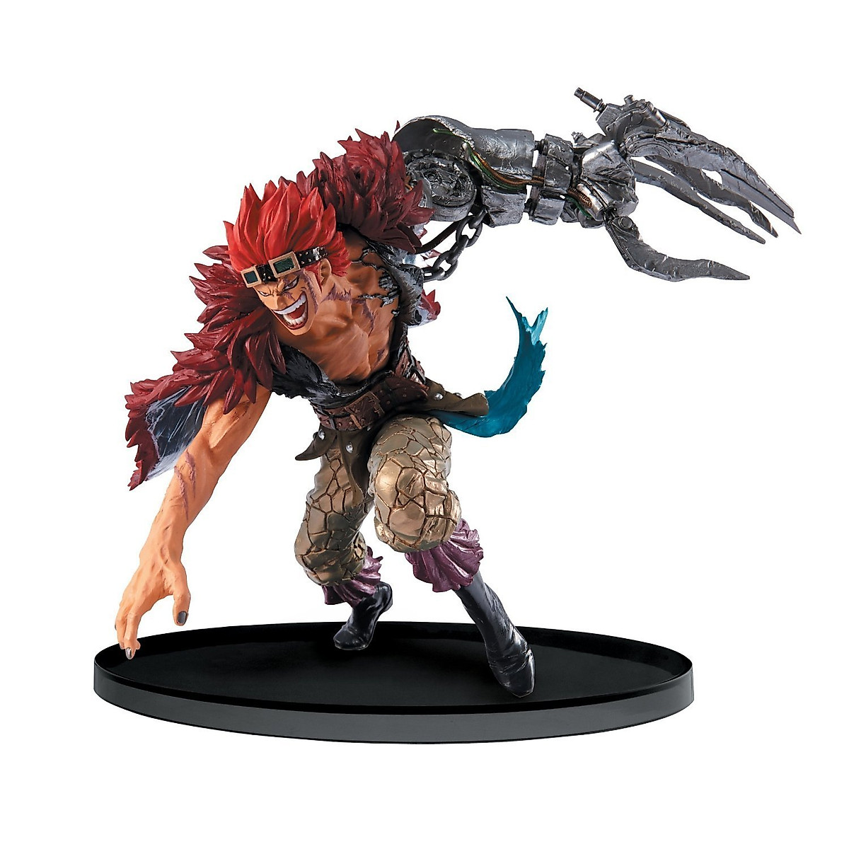 Banpresto One Piece 7.1" Eustass Captain Kid Figure, Big Zoukeiou 4 Volume 6