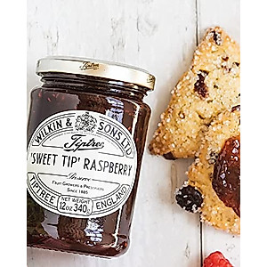 Tiptree Sweet Tip Raspberry Preserve, 12 Ounce Jar