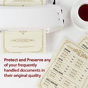 Staples 489526 5 Mil Thermal Laminating Pouches Letter Size 100 Pack