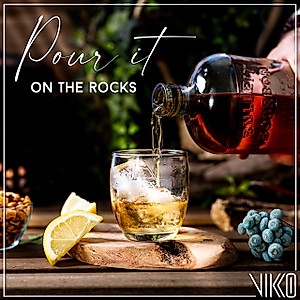 Vikko 8.3 Ounce Drinking Glasses | Thick and Durable Glass – For Water, Juice, Soda, or Wine – Dishwasher Safe – Set of Twelve Small Clear Glass Tumblers – 2.9” Diameter x 3.2” Tall