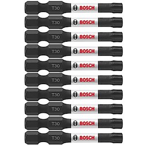 BOSCH ITT30201 1-Piece 2 In. Torx #30 Impact Tough Screwdriving Power Bit