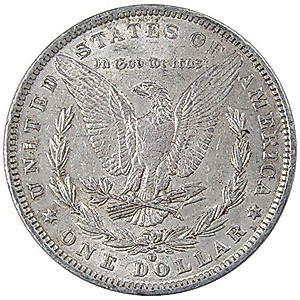 1883 O Morgan Dollar AU About Uncirculated 90% Silver $1 US Coin Collectible